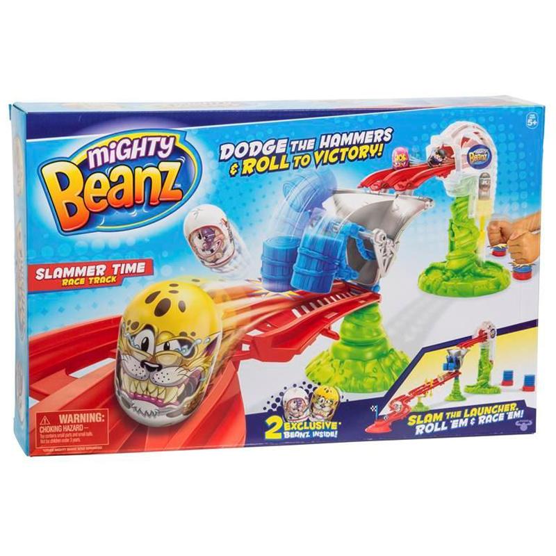 Mighty Beanz Slammer Time Race Track