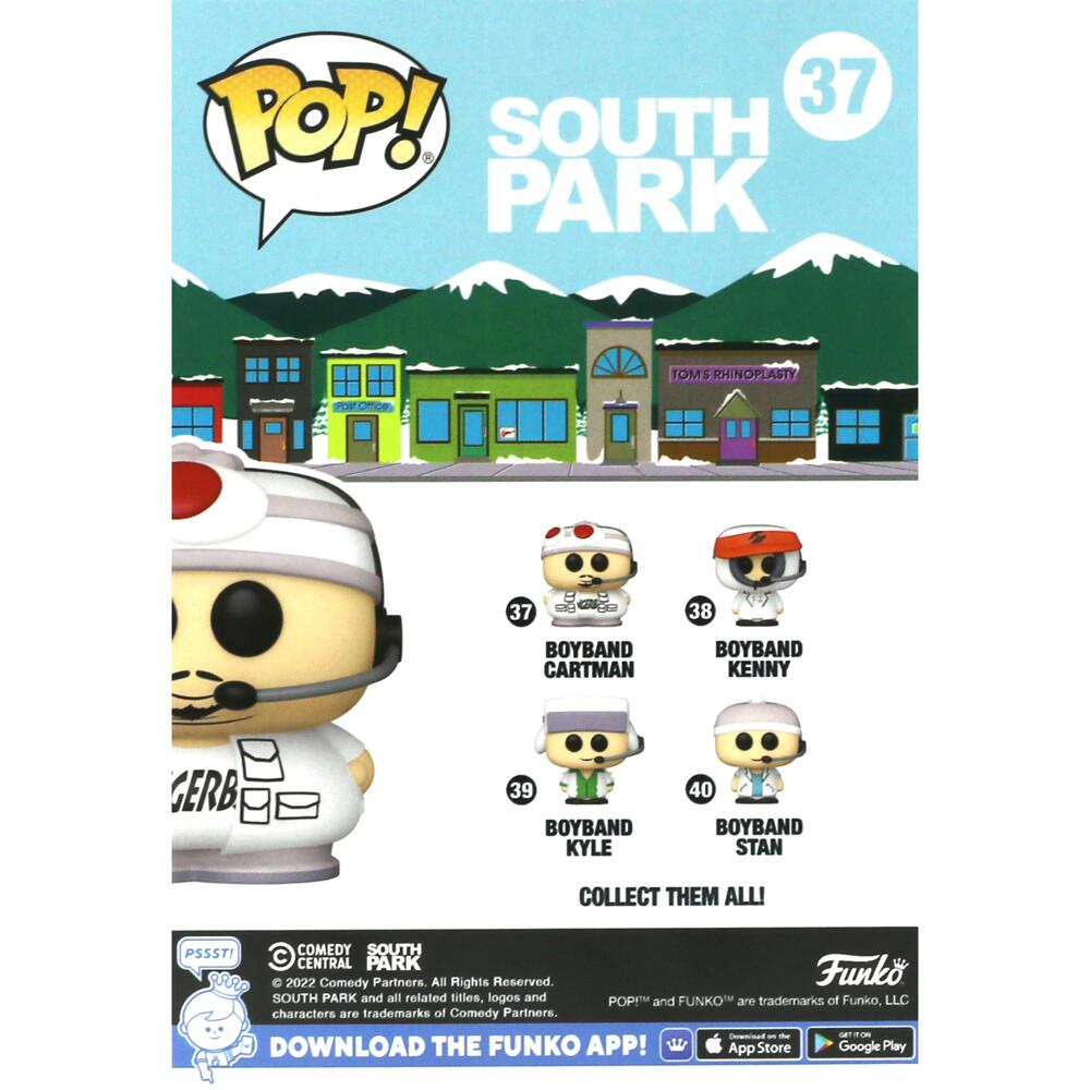 Funko POP! South Park Boyband Eric Cartman Band in China Vinyl Figure #37
