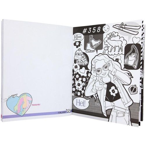 Depesche TOPModel and Friends Colour & Design Book