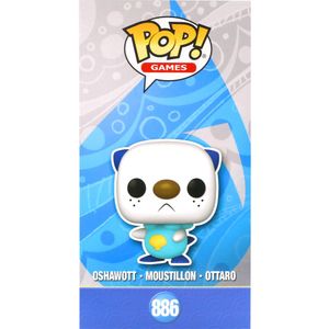 Funko POP! Games Pokémon Oshawott Vinyl Figure Collectable Toy #886