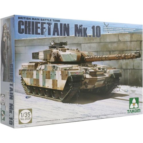 Takom Chieftain Mk 10 British Main Battle Tank Military Model Kit Scale ...
