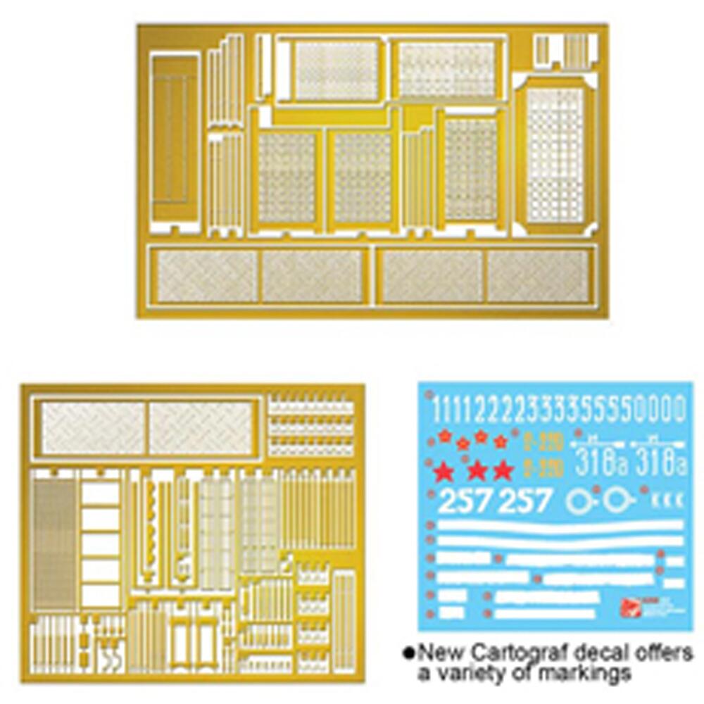 Dragon T34/85 with Bedspring Armour Tank Model Kit 1:35 Scale