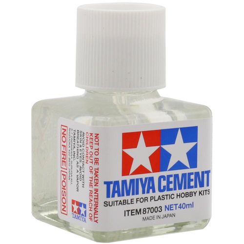 Tamiya 87003 Liquid Cement 40ml for Plastic Model Kits