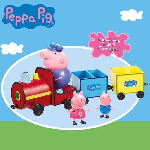 Peppa Pig Grandpa Pig's Train Push Along Playset