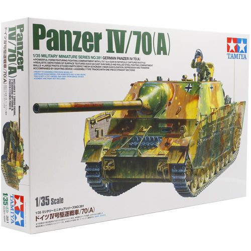 Tamiya Panzer IV/70 (A) German Tank Destroyer Plastic Model Kit Scale 1:35