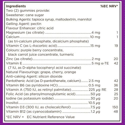 Solgar U-Cubes Multi-Vitamin & Mineral 60 Gummies