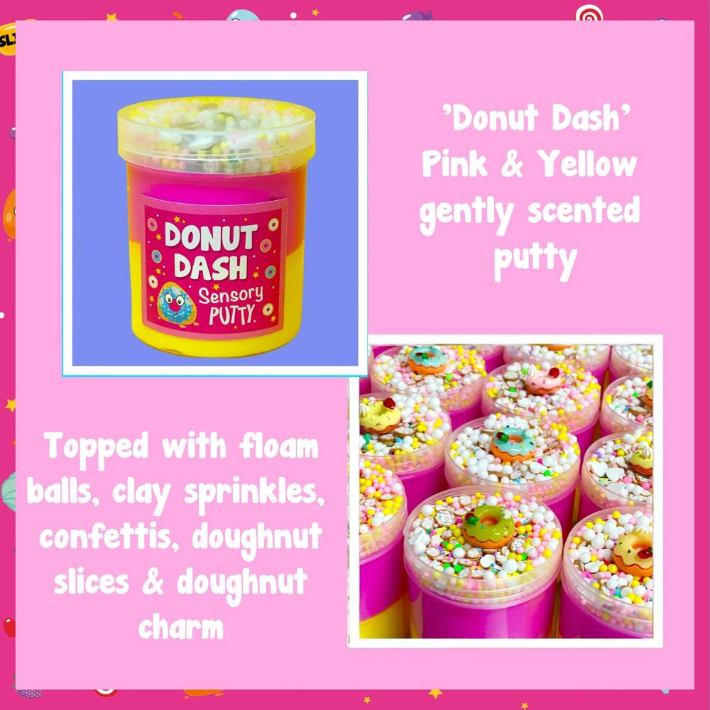 Slime Party DONUT DASH Sensory Putty 275ml