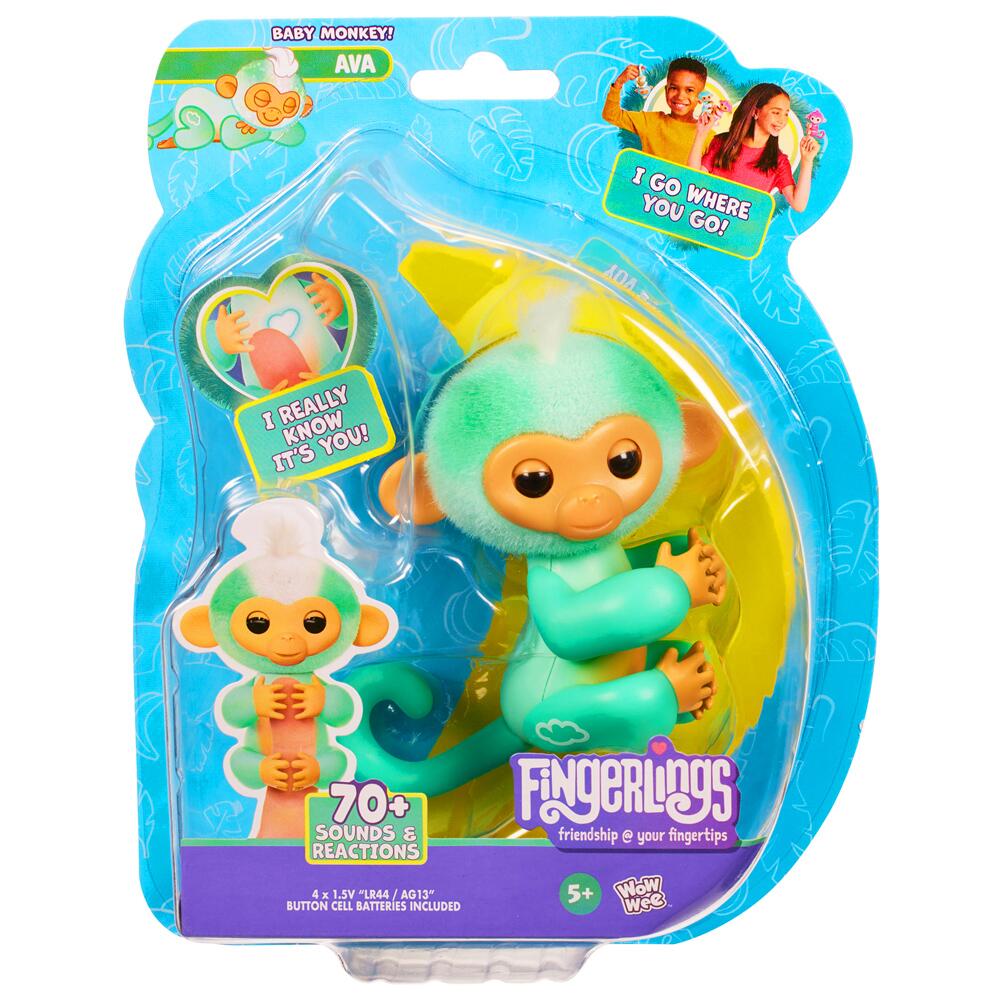 Fingerlings Monkey TEAL AVA