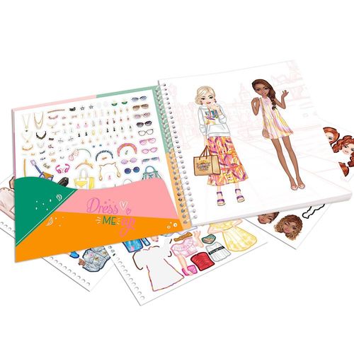 Depesche TOPModel Dress Me Up Stickerbook Lexy Candy & Malia