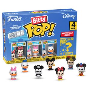 Funko Bitty POP! Disney MINNIE MOUSE 4 Pack Miniature Vinyl Figures