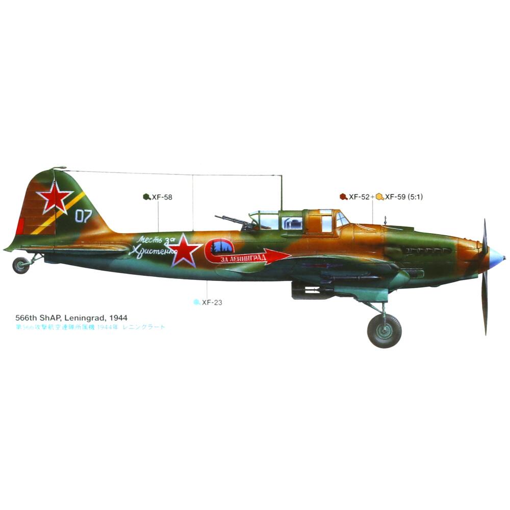 Tamiya Ilyushin IL-2 Shturmovik & GAZ-67B Military Model Kit Scale 1/48