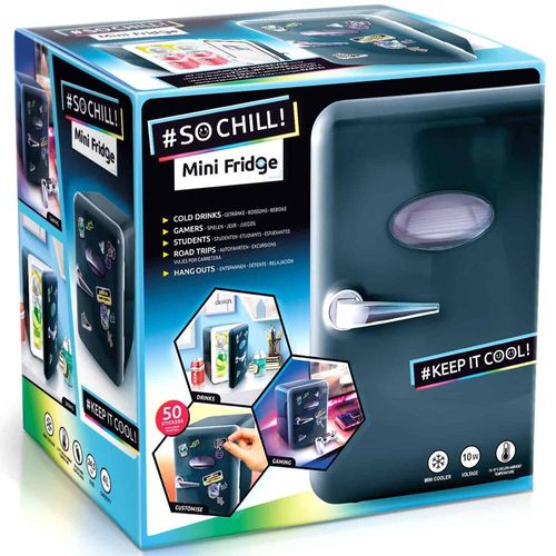 So Chill Mini Fridge Cooler 10W USB Power 4 Litre Capacity BLACK
