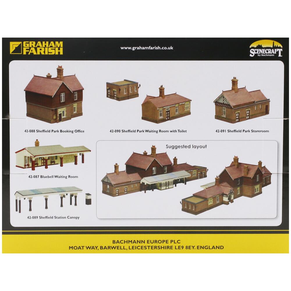 Scenecraft Graham Farish Sheffield Park Footbridge N Gauge 1:148 Scale