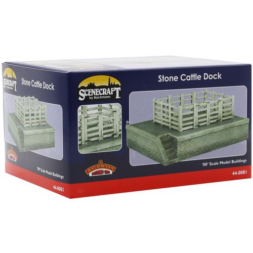 Scenecraft Stone Cattle Dock Model Railway Building 00 Gauge 1:76 Scale