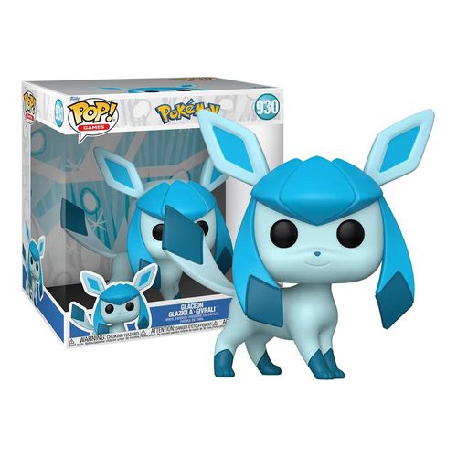 Funko POP! Games Pokémon Glaceon Jumbo Vinyl Figure 930