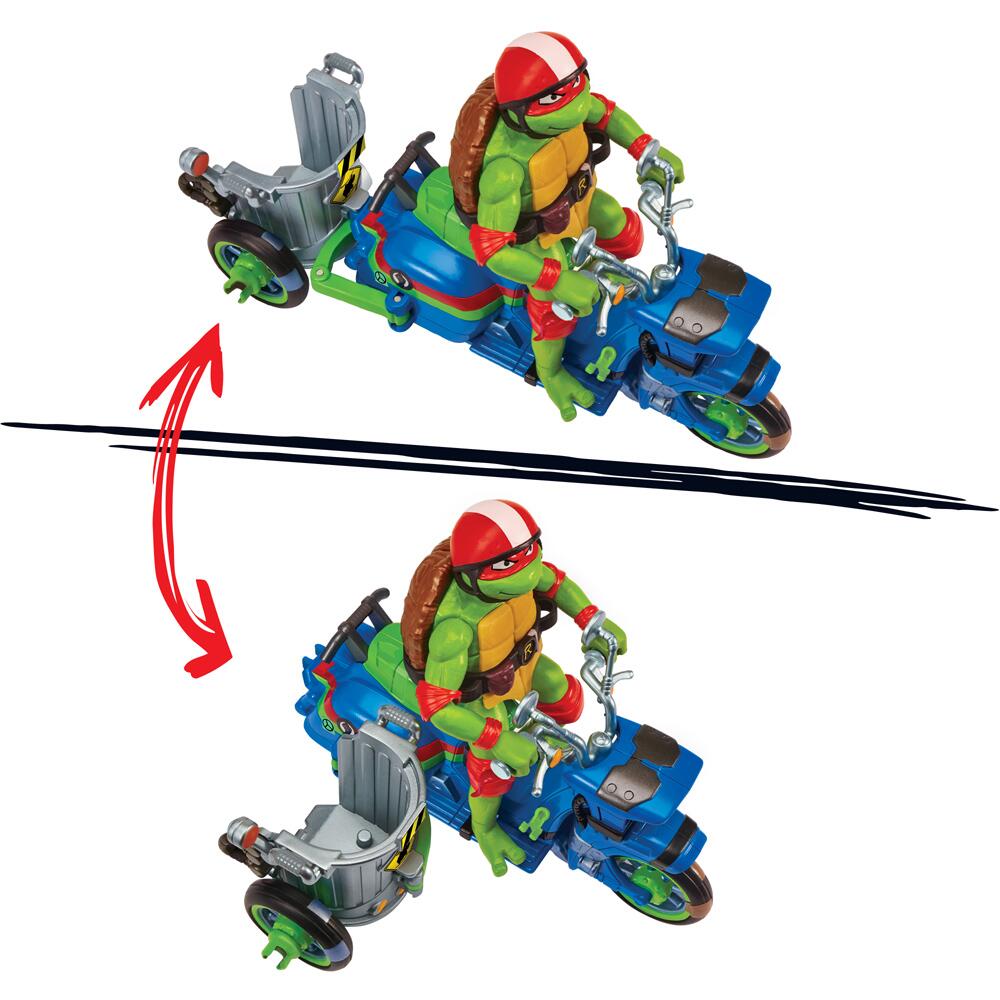 Teenage Mutant Ninja Turtles Movie BATTLE CYCLE WITH RAPHAEL