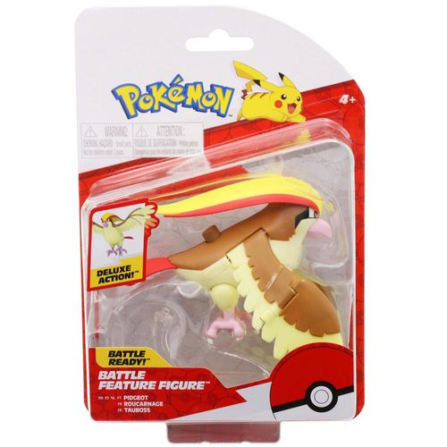 Pokémon PIDGEOT Deluxe Action 4.5 Inch Scale Battle Feature Figure