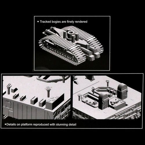 Dragon NASA Space Shuttle Discovery Model with Crawler Transporter ...