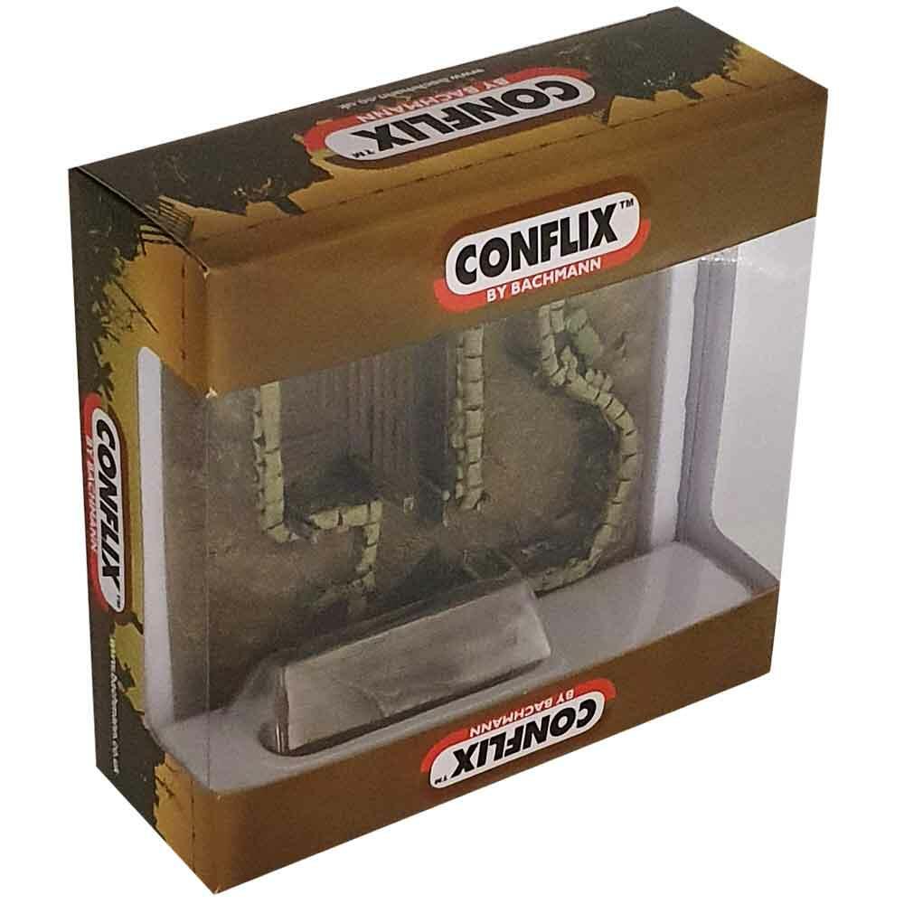 Conflix by Bachmann Command Bunker with Roof Scenery Set