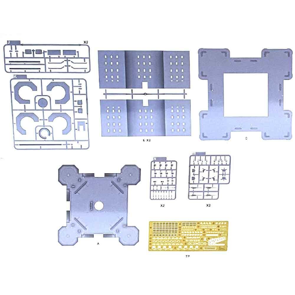 Takom Flak Tower I Berliner Zoo G Building Model Kit Scale 1/350