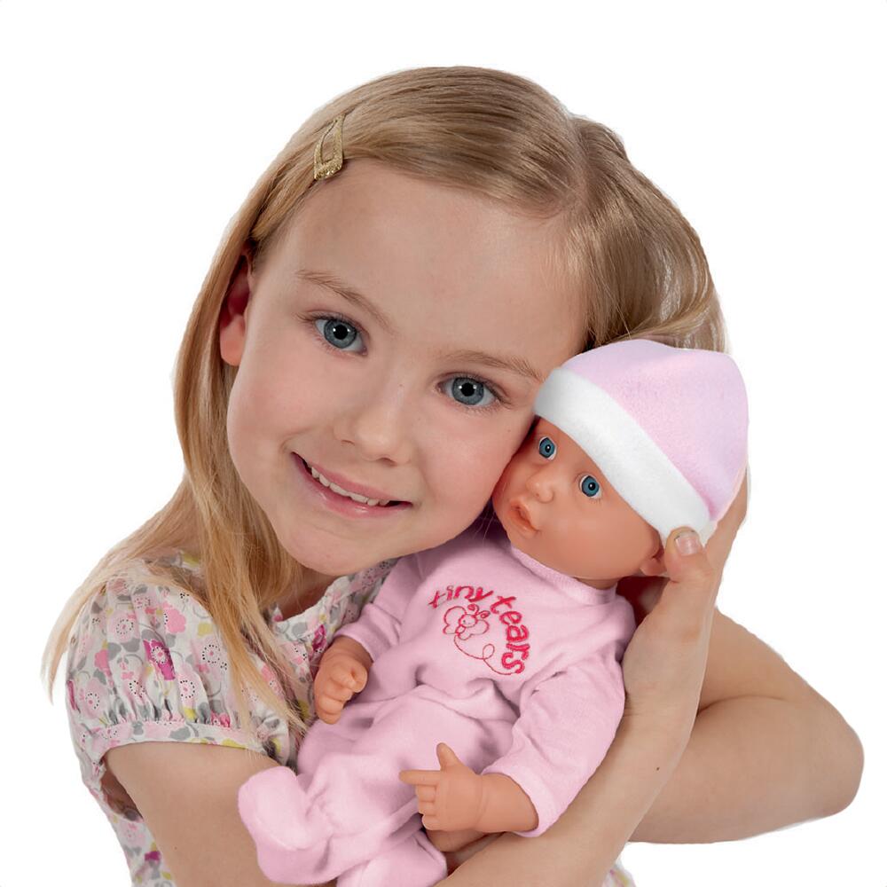Teeny Tiny Tears Baby Doll with Baby Gro and Hat