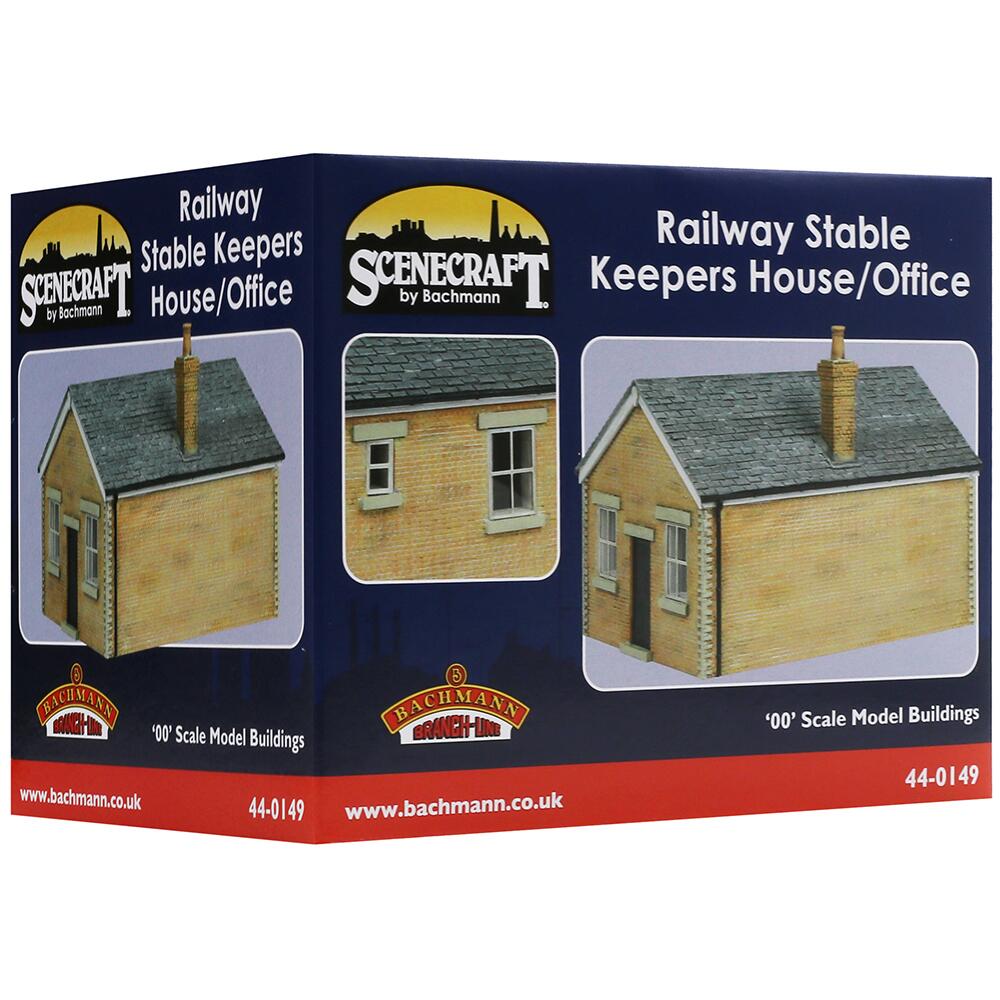Scenecraft Railway Stables Keeper's House Model Railway Building OO Gauge