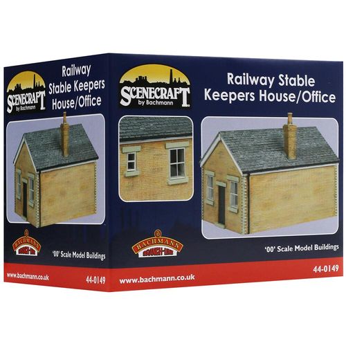 Scenecraft Railway Stables Keeper's House Model Railway Building OO Gauge