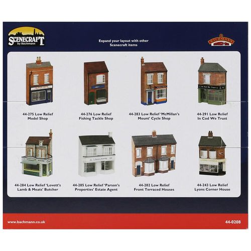 Scenecraft Low Relief Dacre Arms Pub Model Railway Building OO Gauge