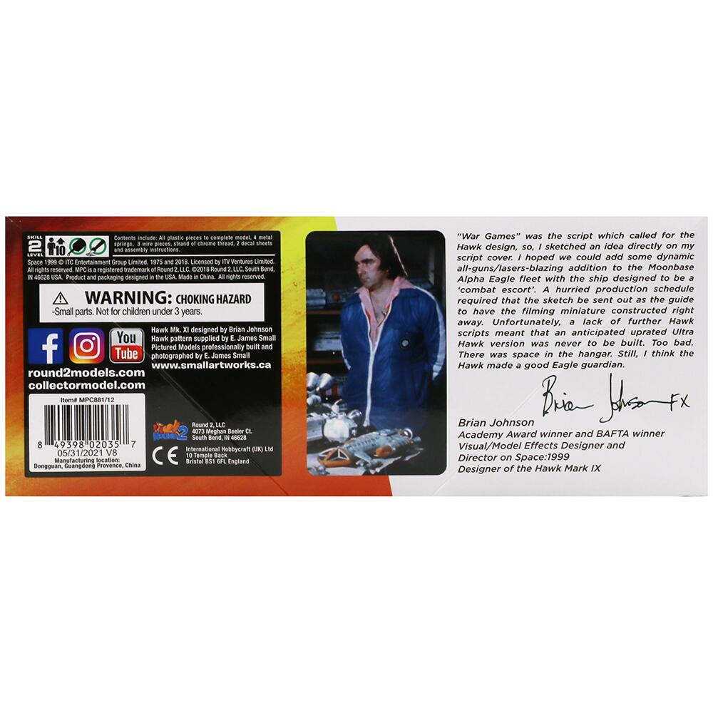 MPC Space: 1999 Hawk Mark IX Model Kit Scale 1:72