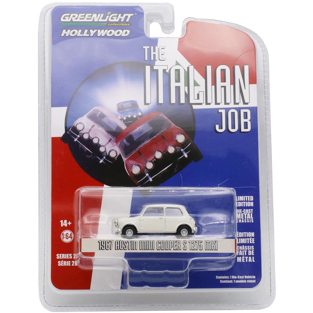 Greenlight Hollywood The Italian Job Mini Cooper Die Cast Model in ...