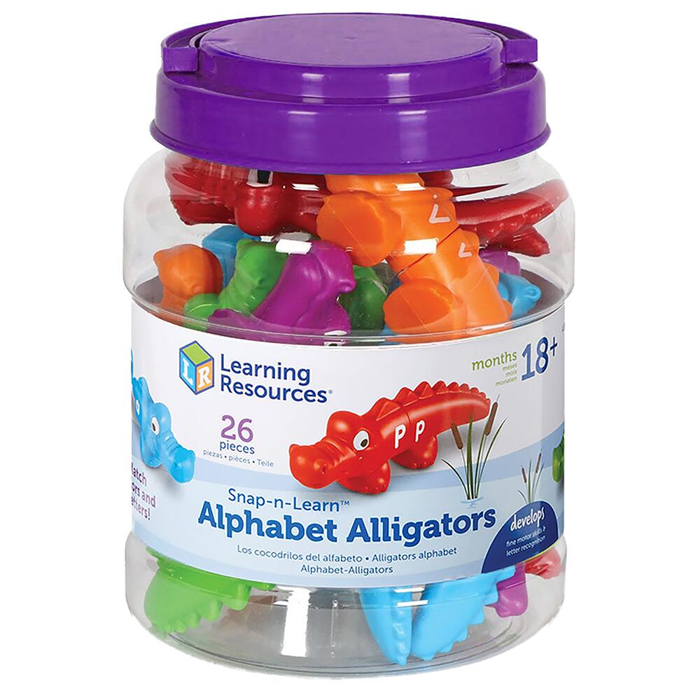 Learning Resources Snap-n-Learn Alphabet Alligators