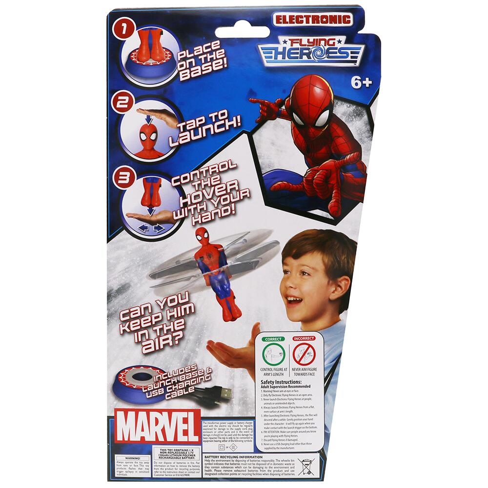 Flying Heroes Marvel Hover 'N' Spin Spider-Man Toy
