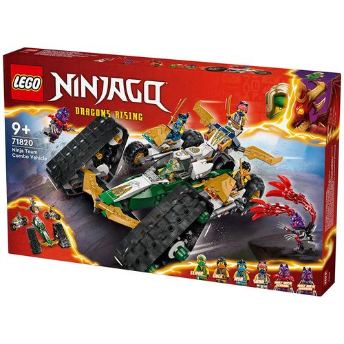 LEGO Ninjago Ninja Team Combo Vehicle Building Set 71820