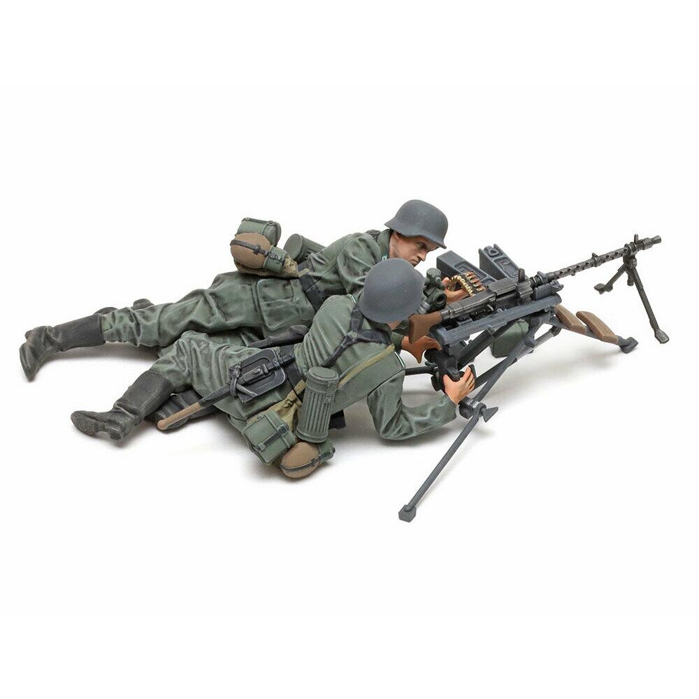 Tamiya 1/35 German Machine Gun Team Mid-WWII Model Kit