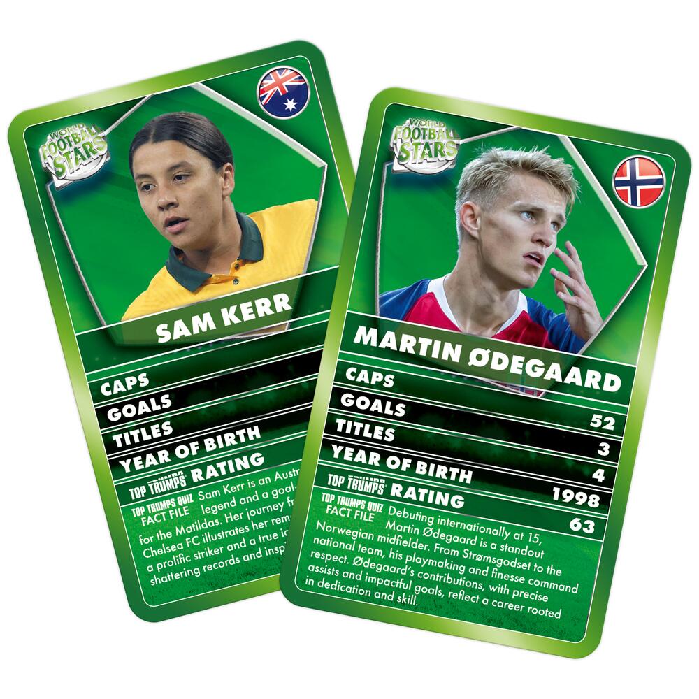 Top Trumps World Football Stars Card Game