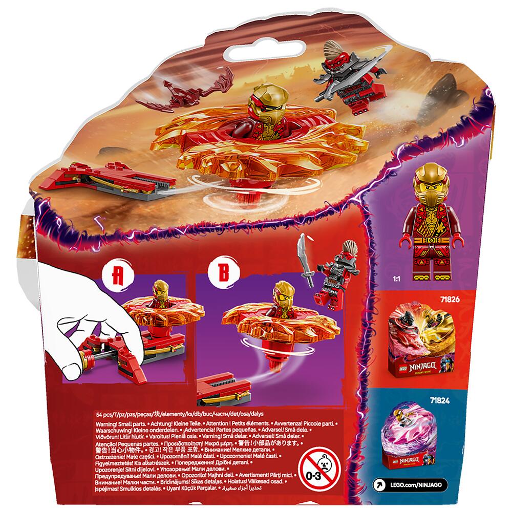 LEGO NINJAGO Kai’s Dragon Spinjitzu Spinner Set 71823