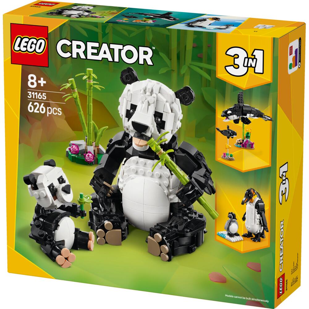 LEGO Creator Wild Animals Panda Family 3 in 1 Set 31165