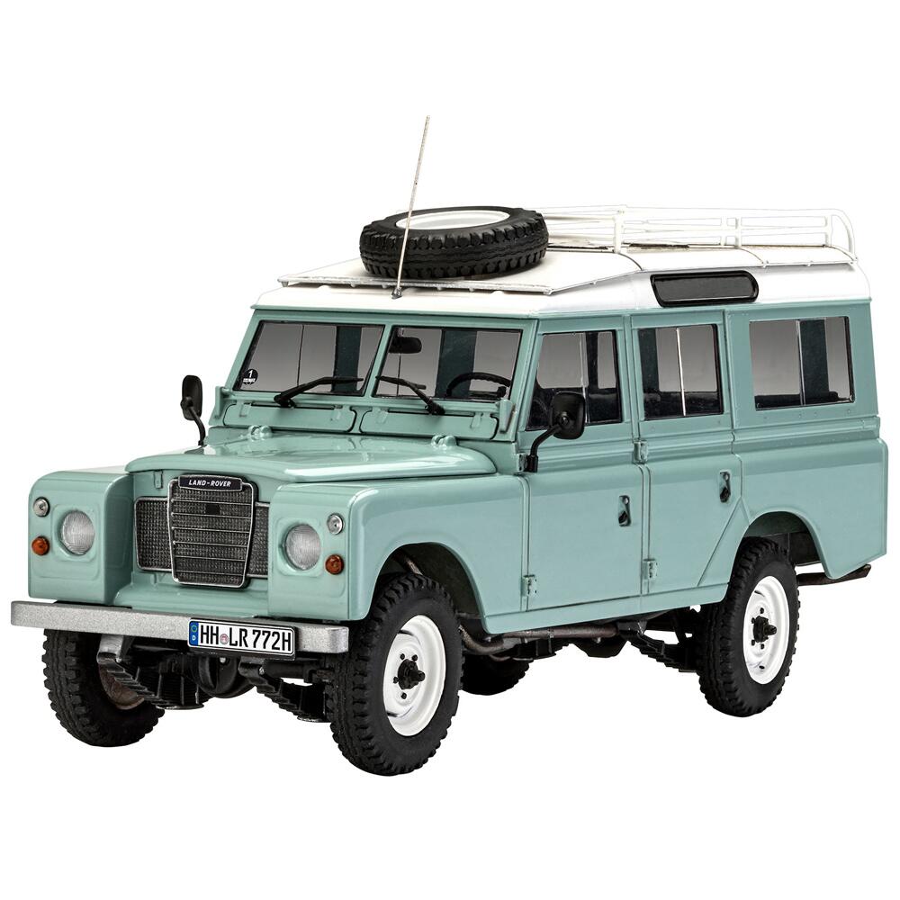Revell Land Rover Series III LWB Station Wagon Car MODEL SET (Level 3 ...