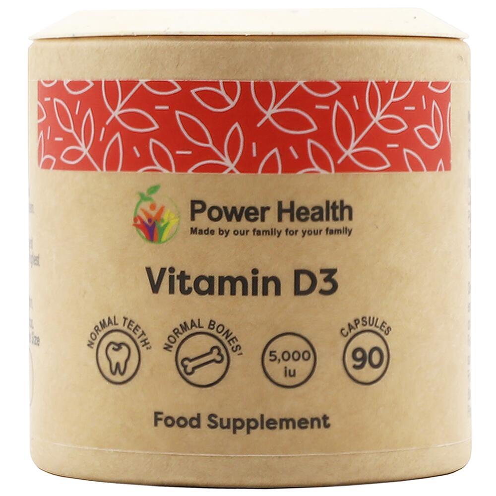 Power Health Vitamin D3 5000iu 90 Capsules