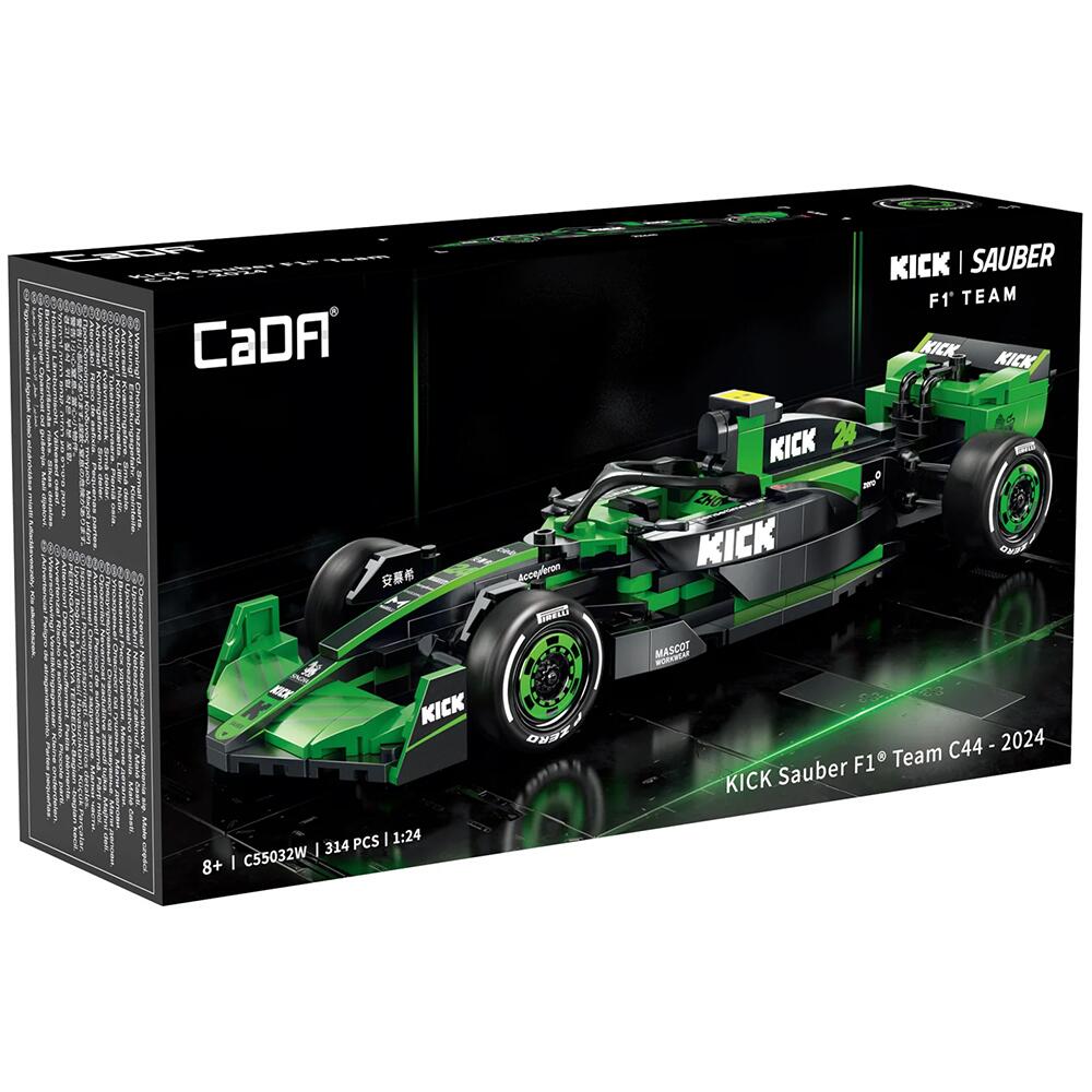 CaDA KICK Sauber F1 Team C44 Racing Car Construction Toy