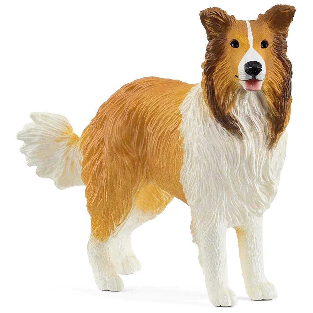 Schleich Farm World Collie Dog Animal Figure