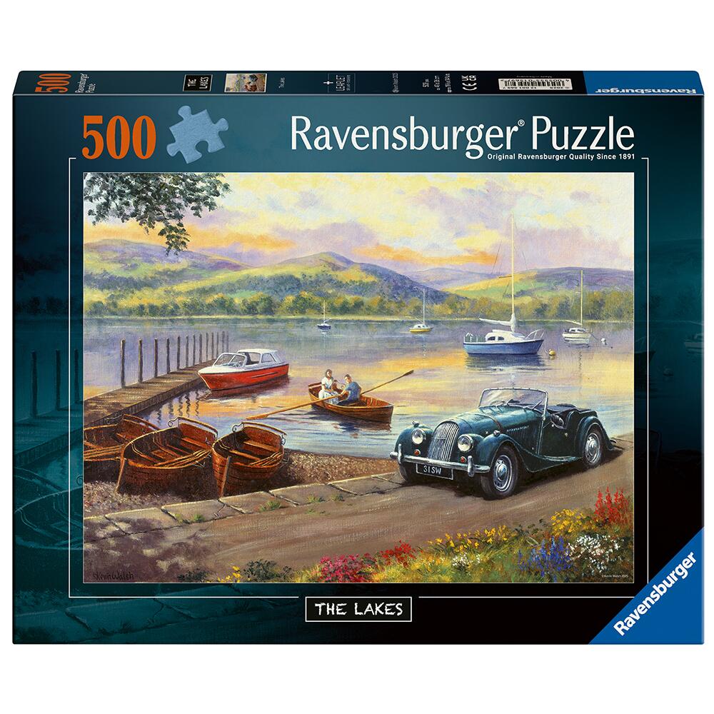 Ravensburger Stop at the Lakes 500 Piece Jigsaw Puzzle
