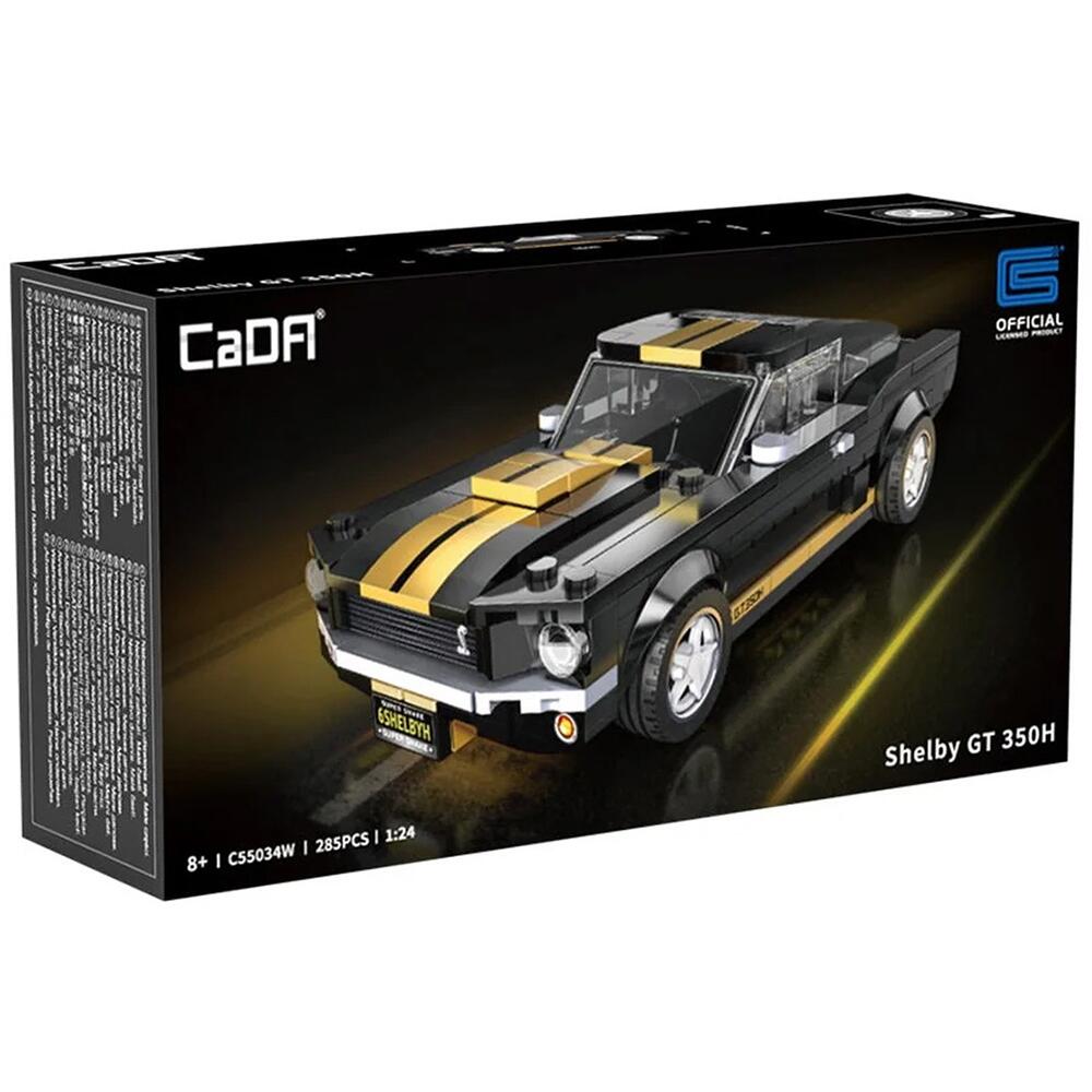 CaDA Ford Shelby Mustang GT 350H Car Construction Toy 1:24 Scale