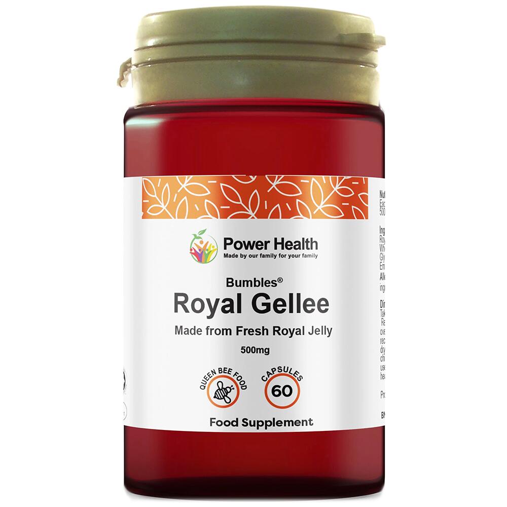 Power Health Bumbles Royal Gellee Queen Bee Food 500mg 60 Capsules