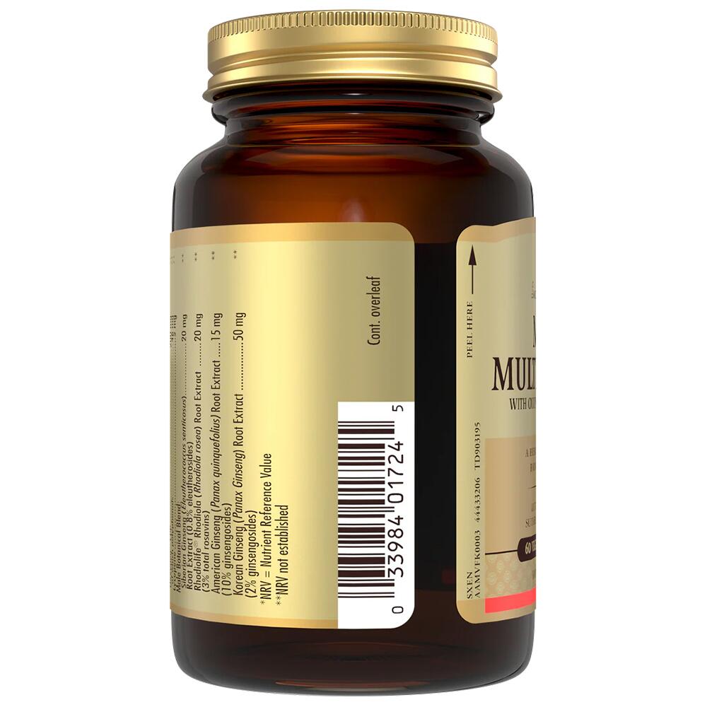 Solgar Male Multivitamin 60 Vegetable Capsules