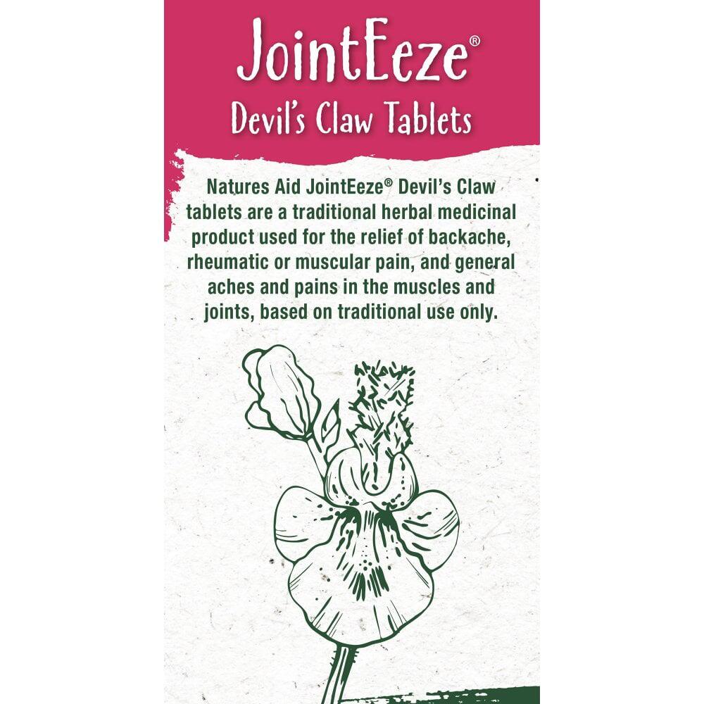 Natures Aid JointEeze Devils Claw Root Extract - 90 Film Coated Tablets