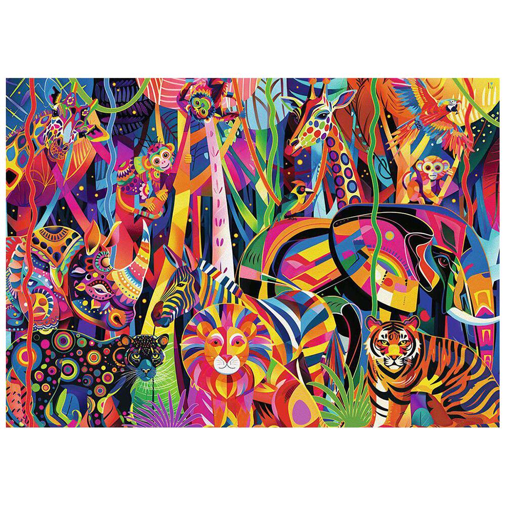 Ravensburger Jewelled Jungle 500 Piece Large Format Jigsaw Puzzle