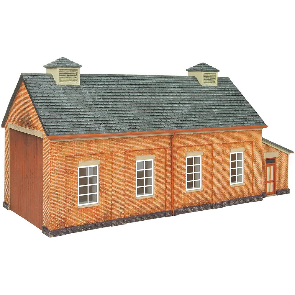 Hornby Skaledale GWR Engine Shed Model Railway Building OO Gauge