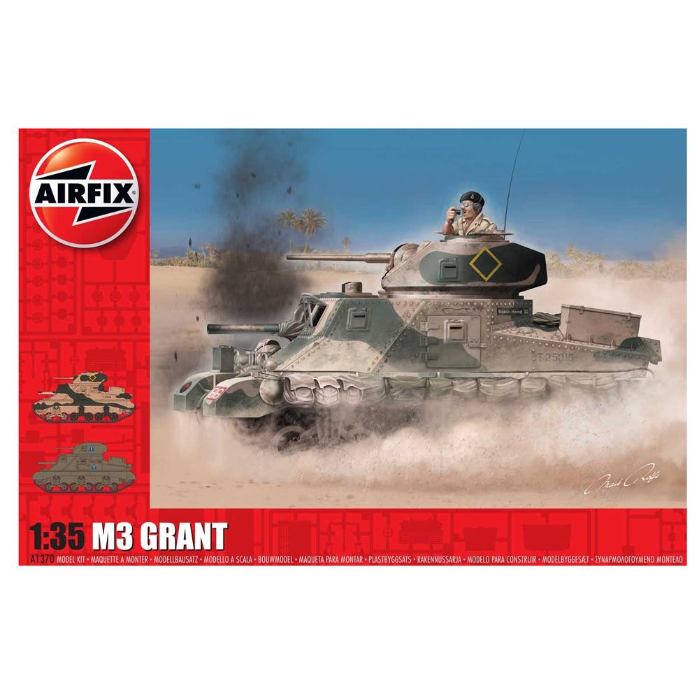 Airfix M3 Grant Tank Model Kit (Scale 1:35)