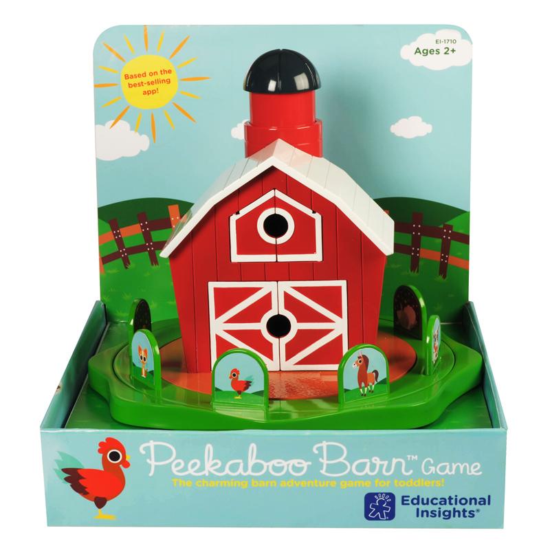 Educational Insights Peekaboo Barn Game